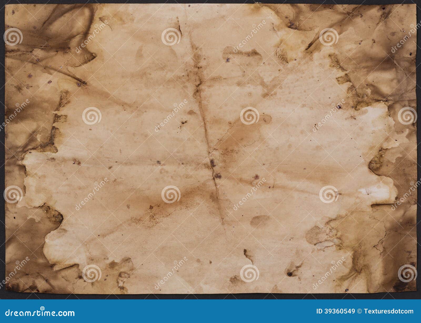 Dirty paper stock image. Image of paper, parchment, stained - 39360549