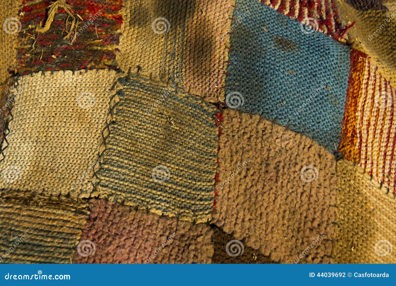 Dirty patchwork knit stock photo. Image of dirt, fashionded - 44039692