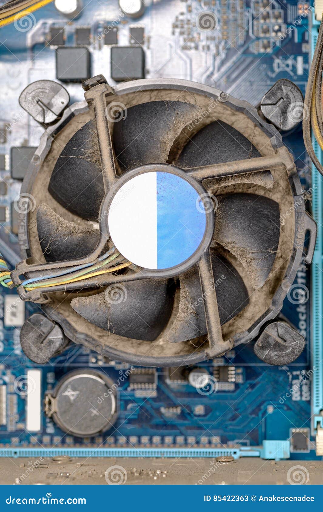 Dirty pc computer stock image. Image of computer, processor - 85422363