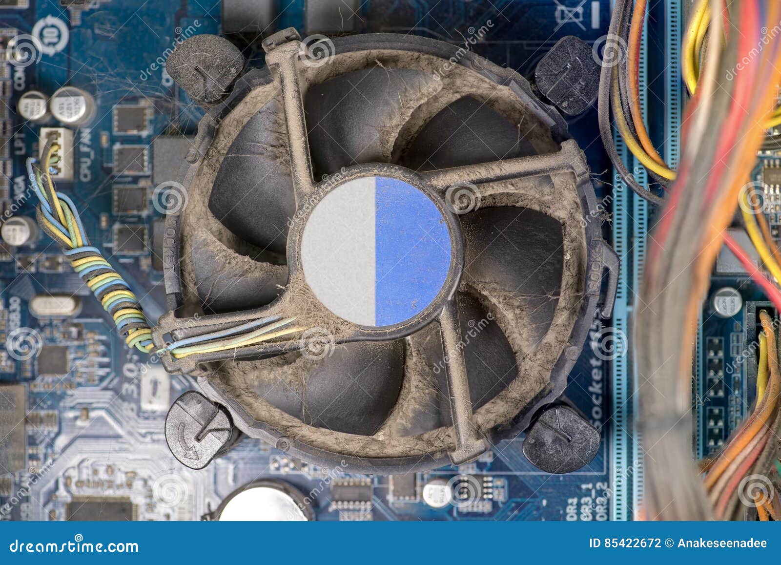 Dirty pc computer stock photo. Image of power, board - 85422672