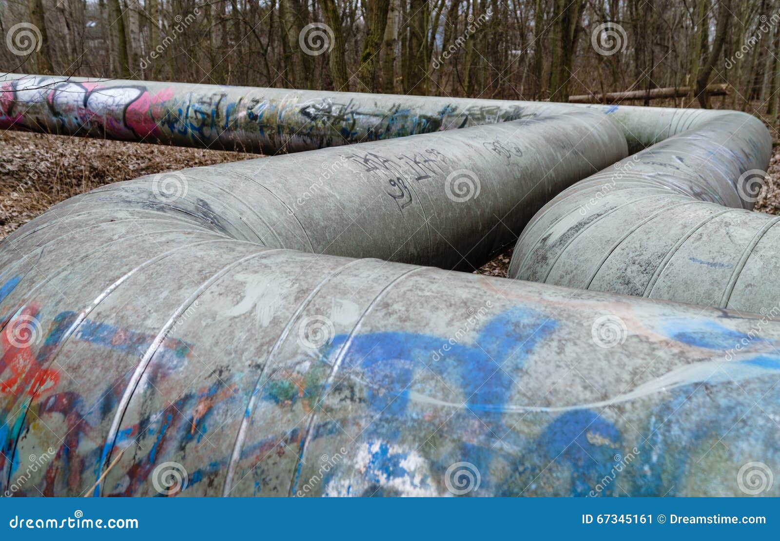 Dirty pipe stock image. Image of factory, shadow, unclean - 67345161