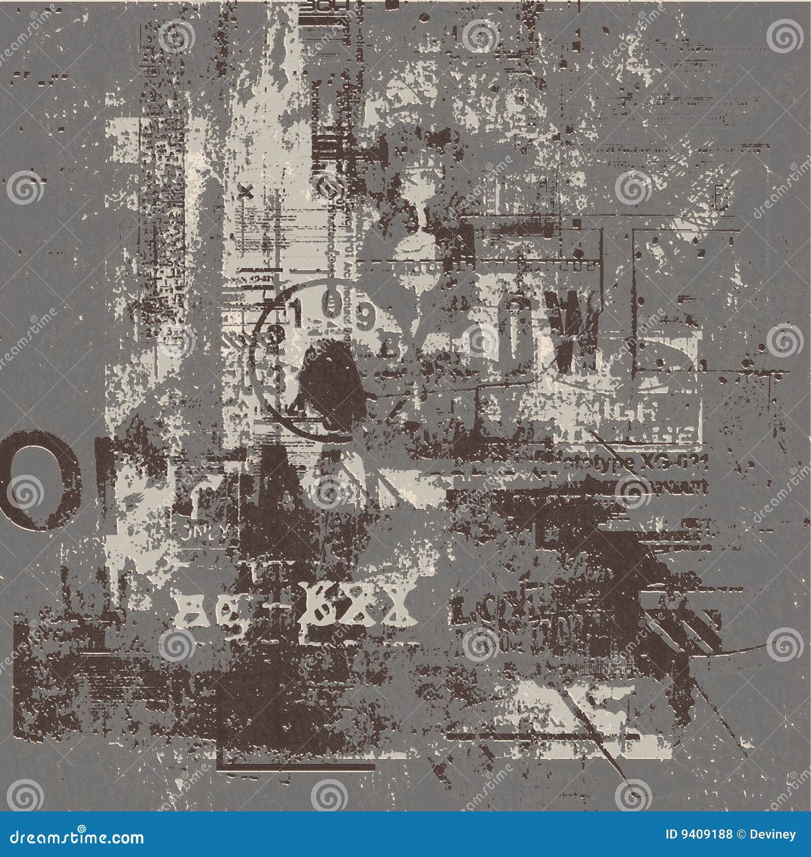 Dirty poster stock illustration. Illustration of textures - 9409188