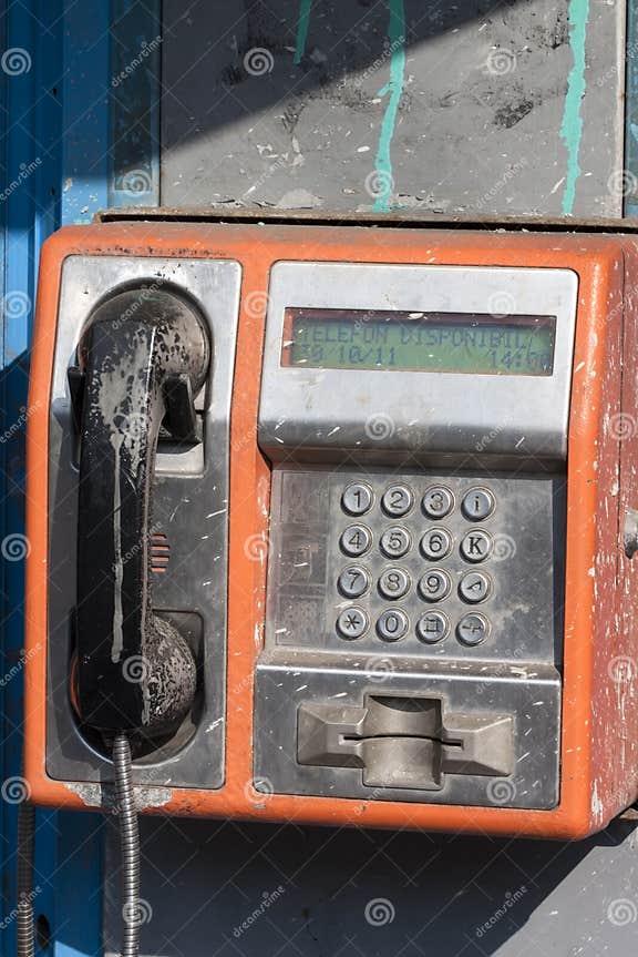 Dirty public phone stock photo. Image of functional, telephone - 21816986