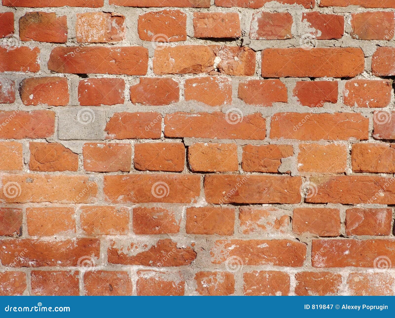 Dirty Red Brick Background 1 Stock Image - Image of coat, abstract: 819847