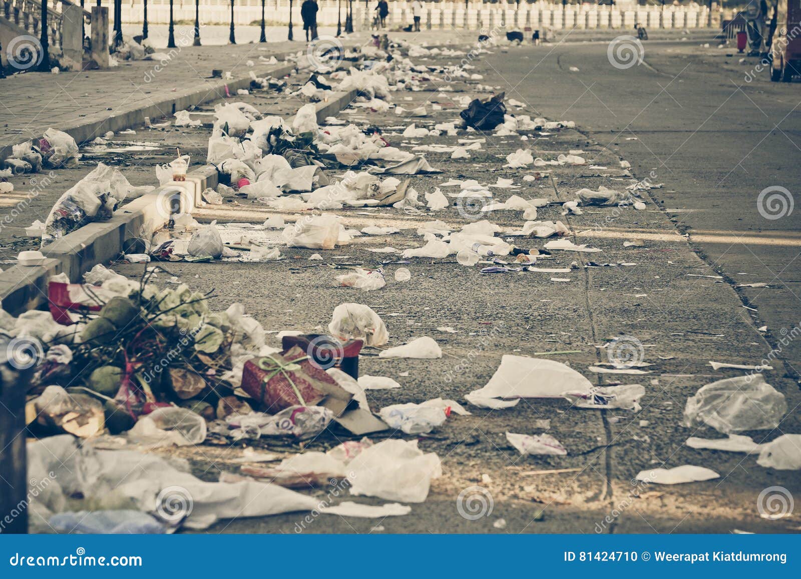 Dirty road stock photo. Image of dirty, urban, environmental - 81424710