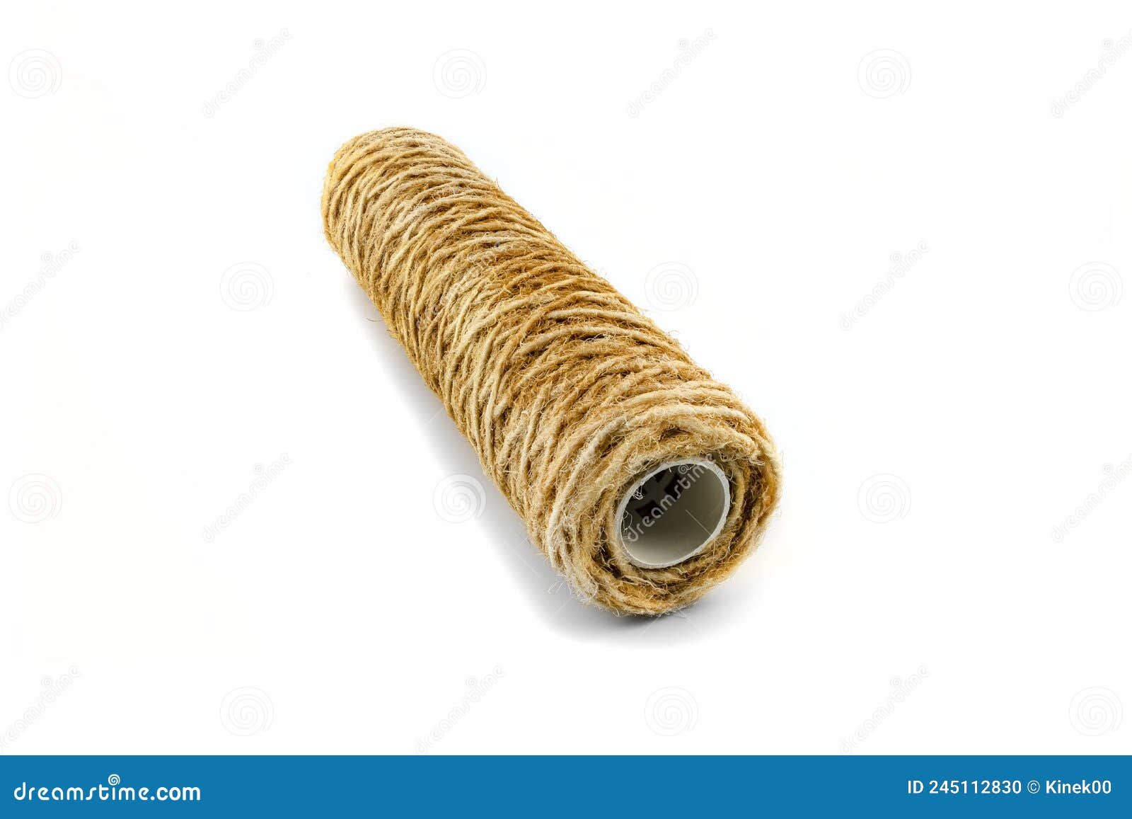 Dirty from Rust Water String Filter, Isolated on a White Background ...