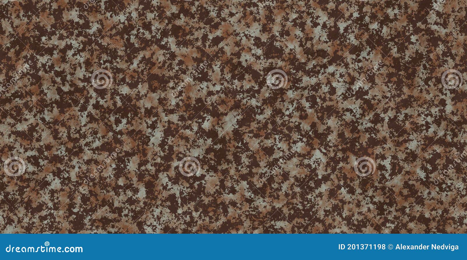 Dirty Rusted Metal Pattern. Seamless Transition Stock Illustration ...