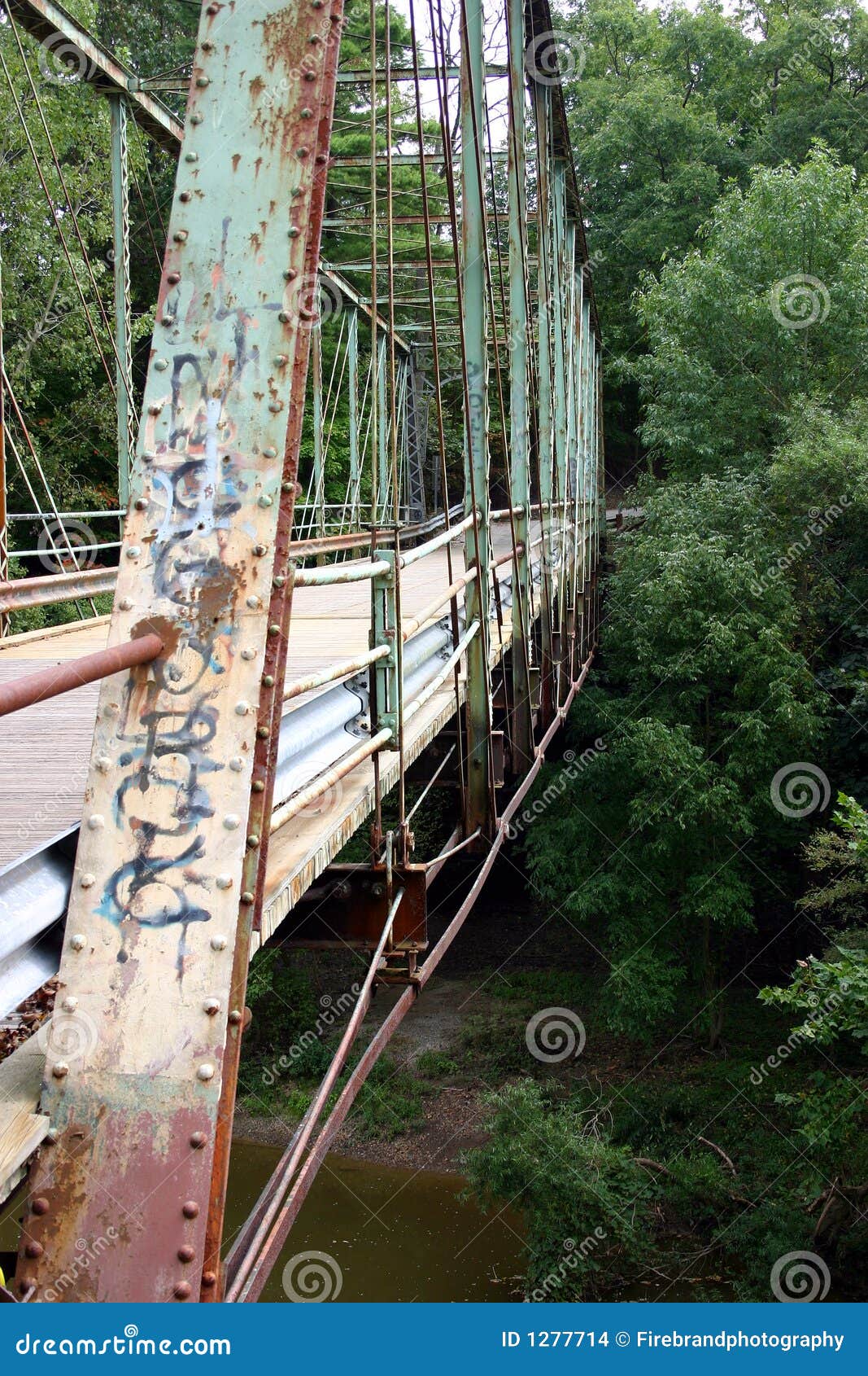 Dirty rusty bridge stock photo. Image of aged, rundown - 1277714
