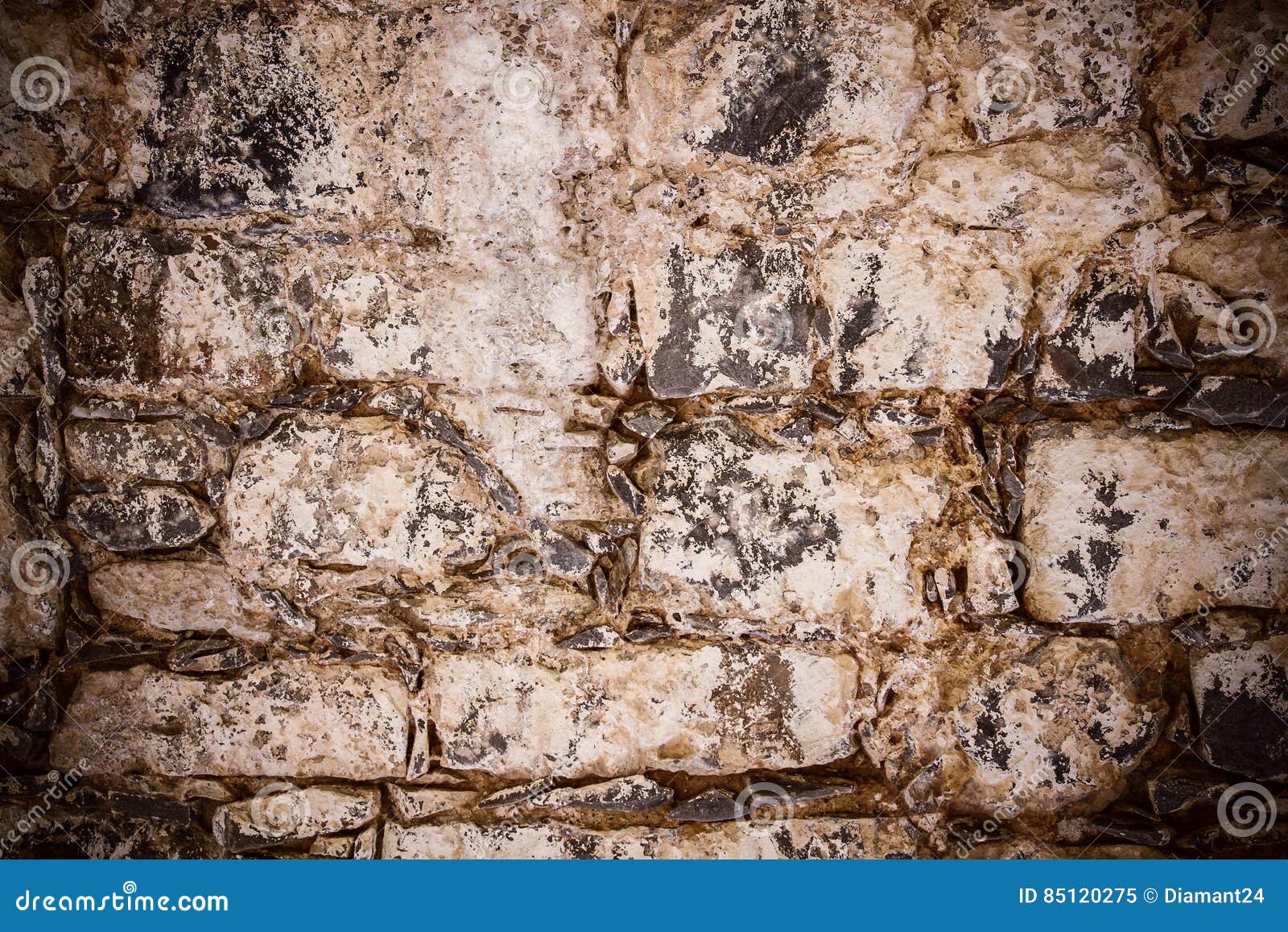 Dirty, Scratched Old Brick Wall Stock Image - Image of damaged, grungy ...