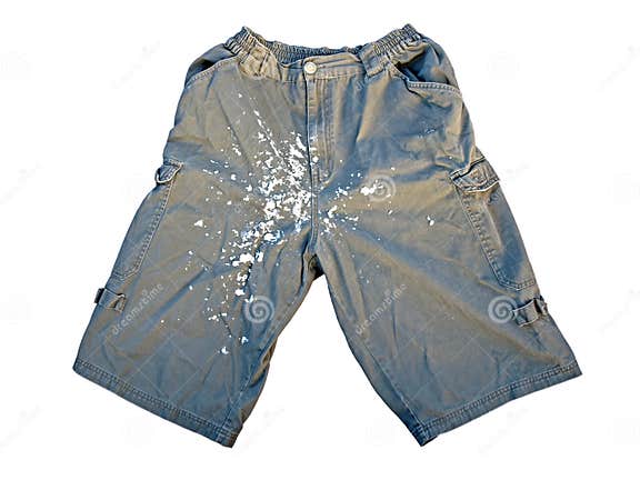 Dirty shorts stock image. Image of white, foam, worker - 22659333