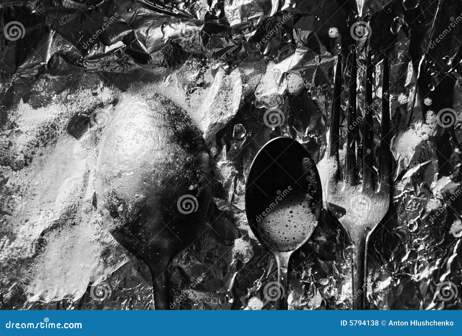 Dirty Silverware Picture. Image: 5794138