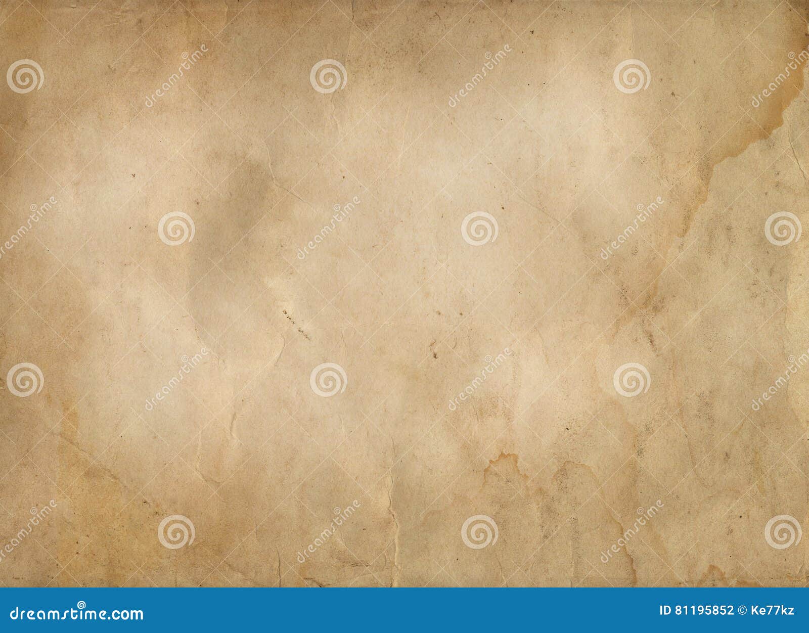 Dirty and Stained Paper Texture. Stock Photo - Image of sheet, spotted ...