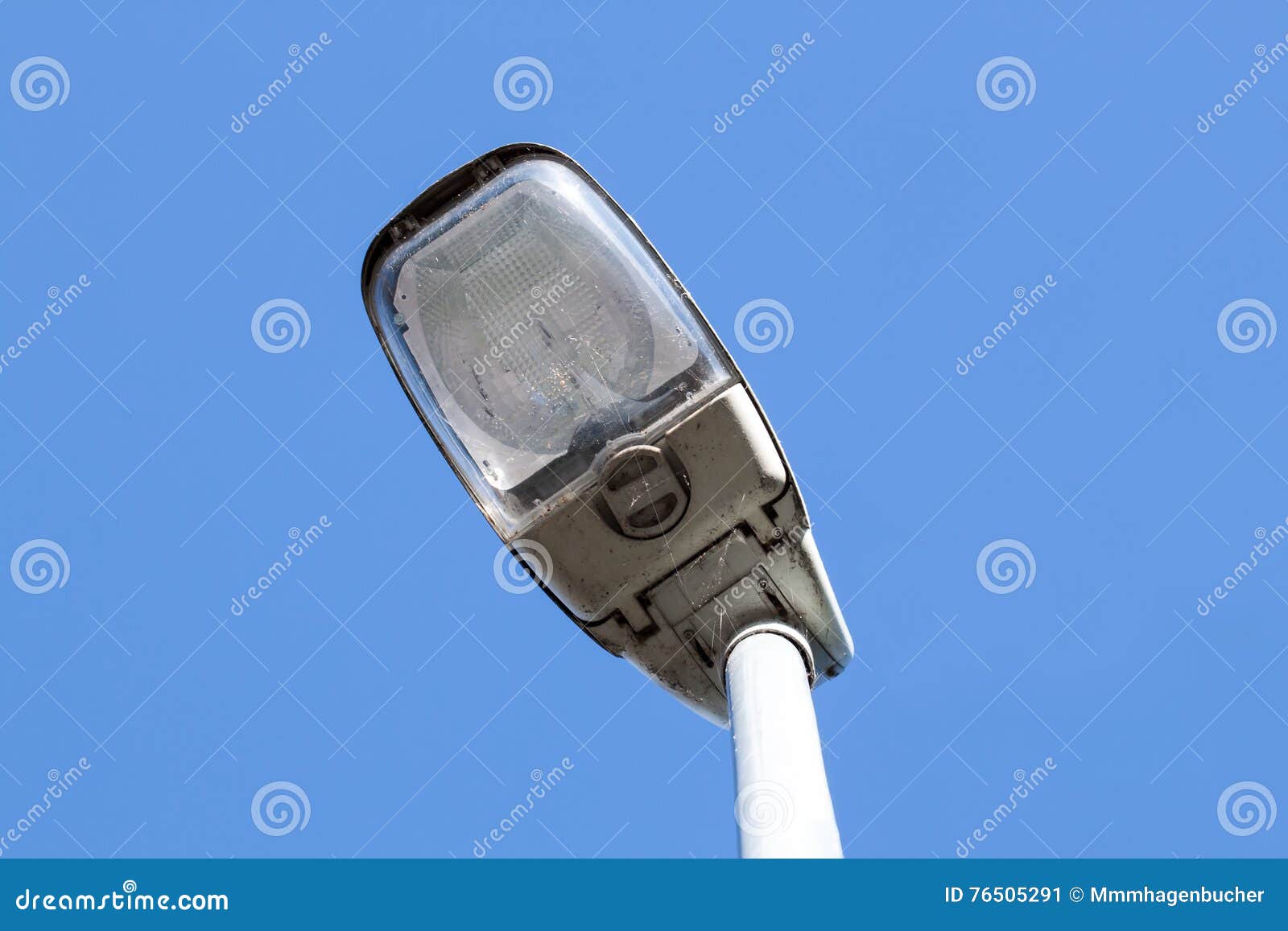 Dirty street lamp stock image. Image of modern, street - 76505291