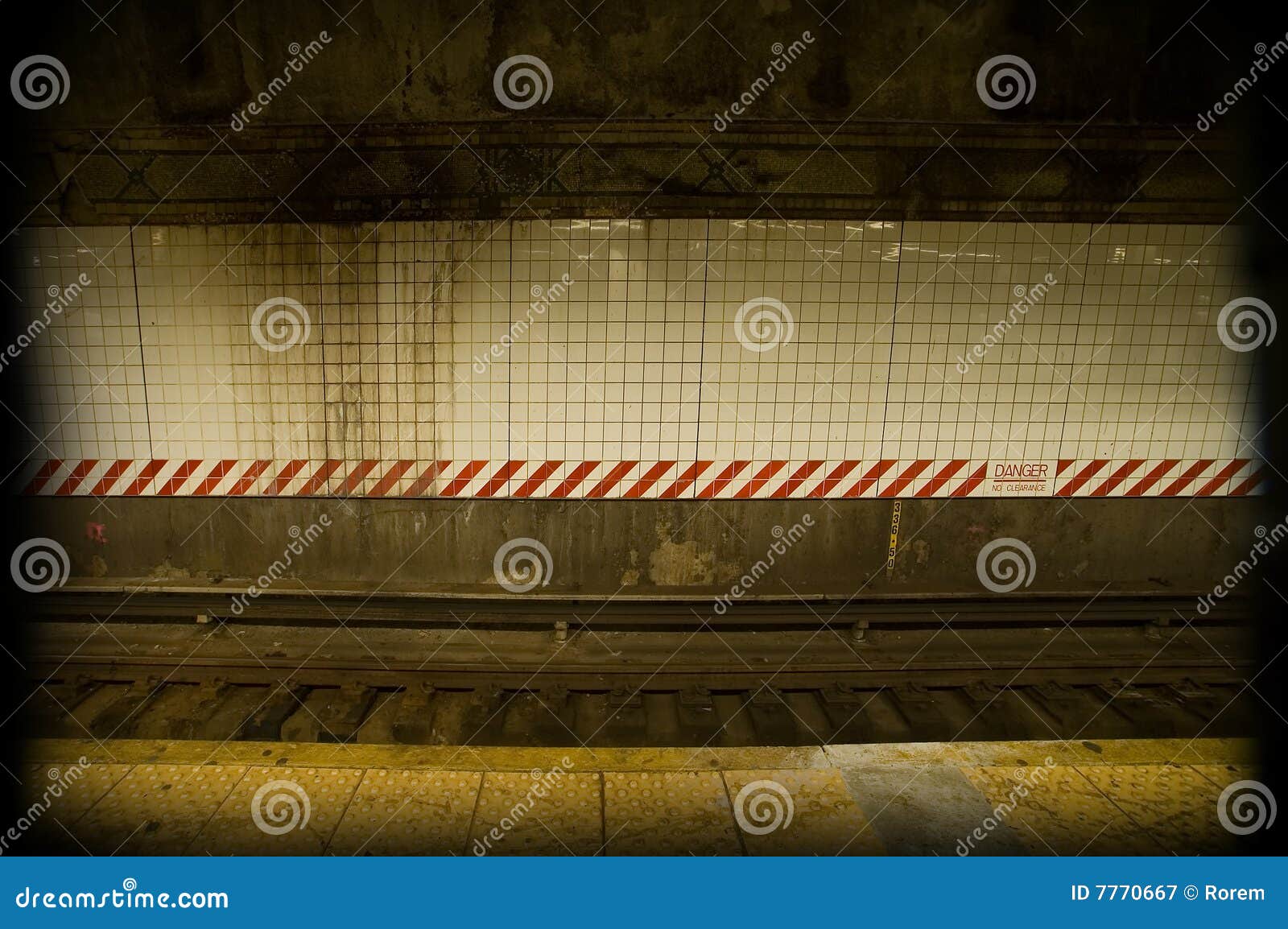 Dirty subway stock image. Image of destination, city, underground - 7770667