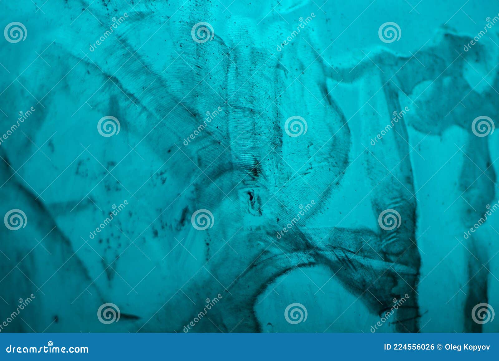 Dirty Surface. Blue Plastic Stock Photo - Image of pattern, line: 224556026