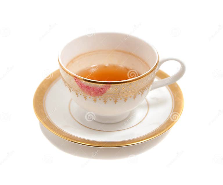 Dirty teacup stock image. Image of ring, stain, unwashed - 10585995