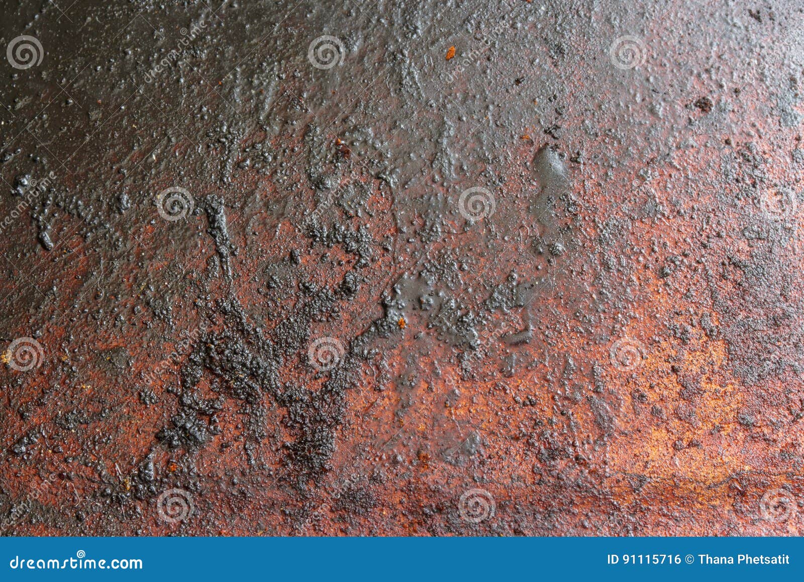 The Dirty Texture of the Old Pan Bottom Stock Photo - Image of rust ...