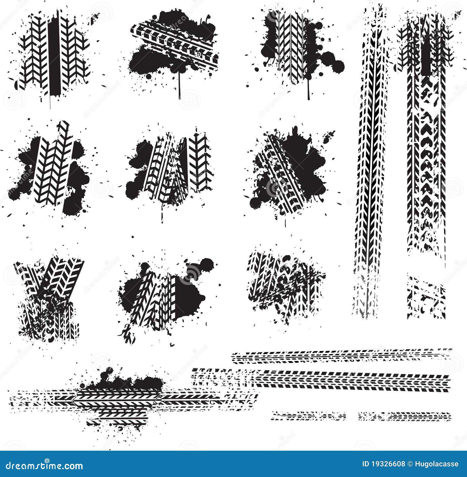 Mud Tire Tread Clipart