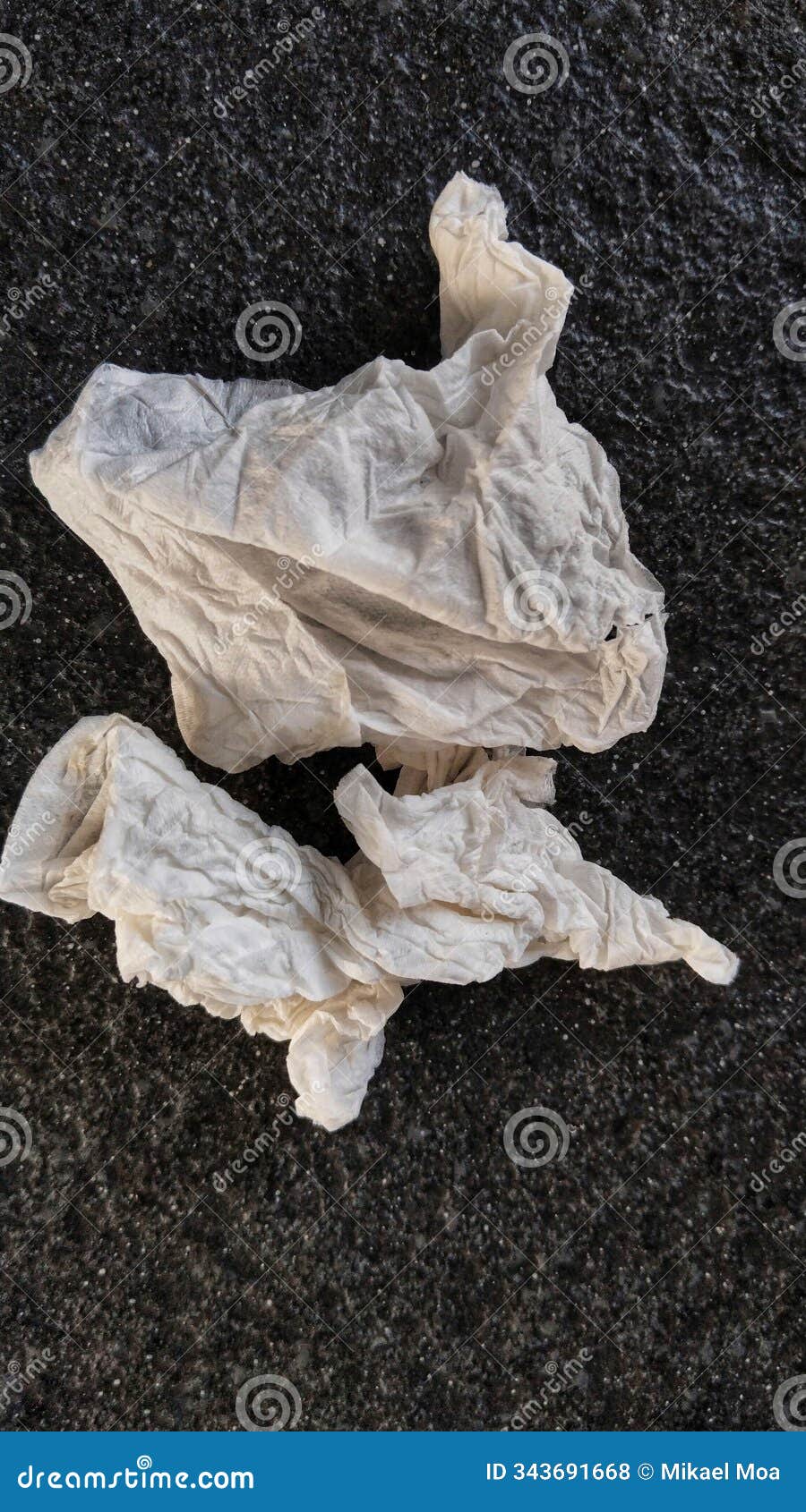 Dirty Tissue stock photo. Image of longer, tissue, used - 343691668