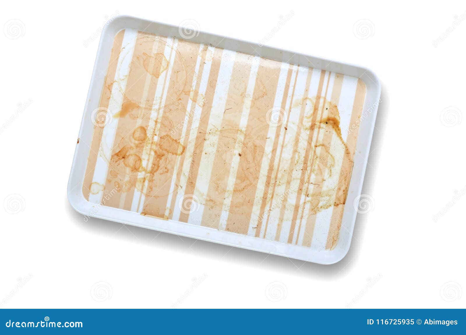 Dirty Tray stock image. Image of used, stains, tray - 116725935