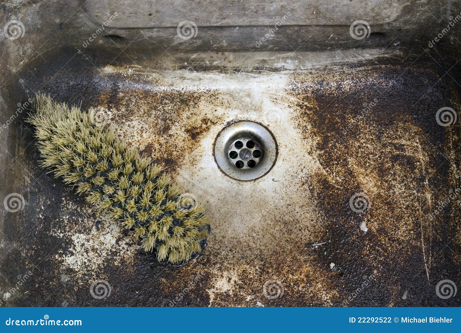 Dirty Unhygienic Rusty And Calcified Flush Tank Of Toilet With ...