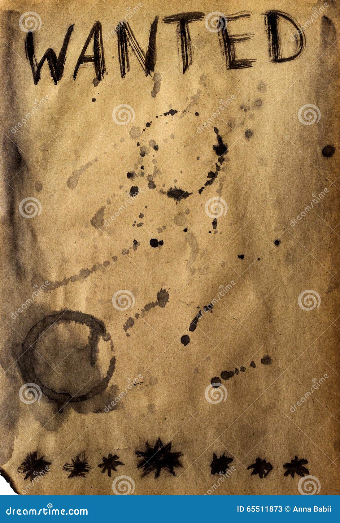 Old Wanted Poster Background