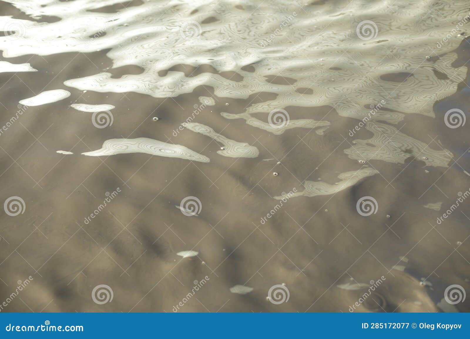 Dirty Water. Puddle Texture Stock Image - Image of open, wallpaper ...