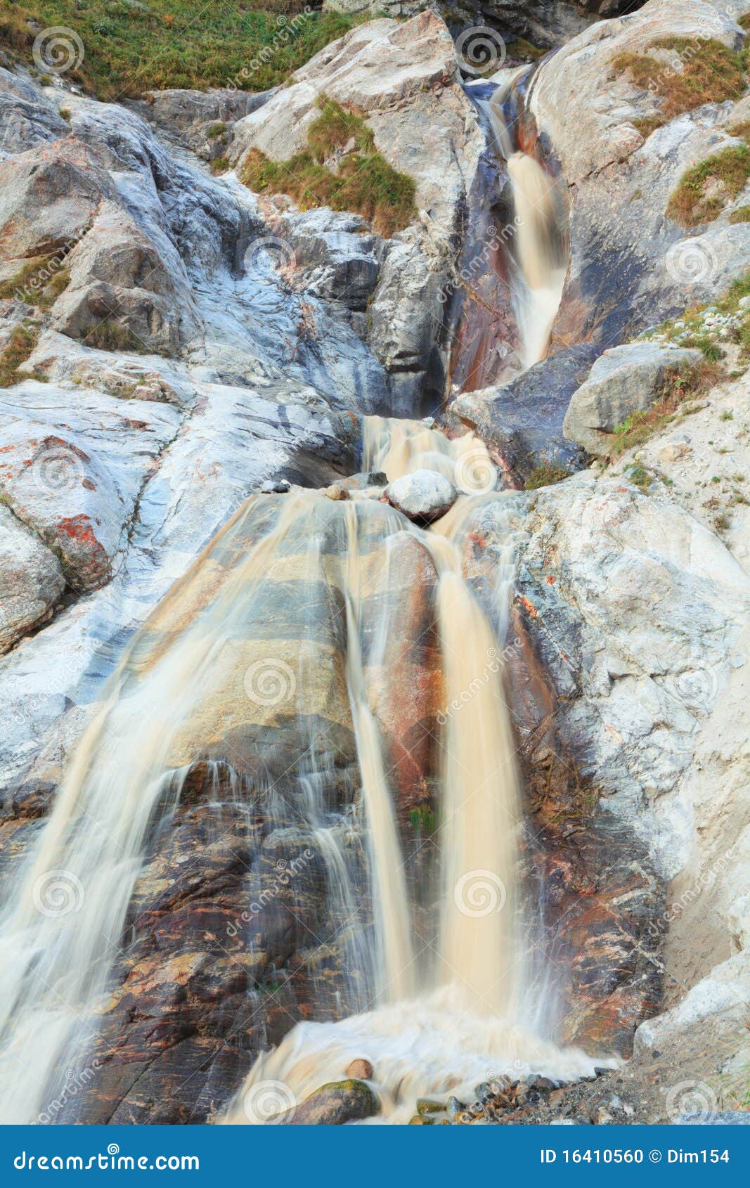 Dirty waterfall stock photo. Image of river, rocks, landscape - 16410560