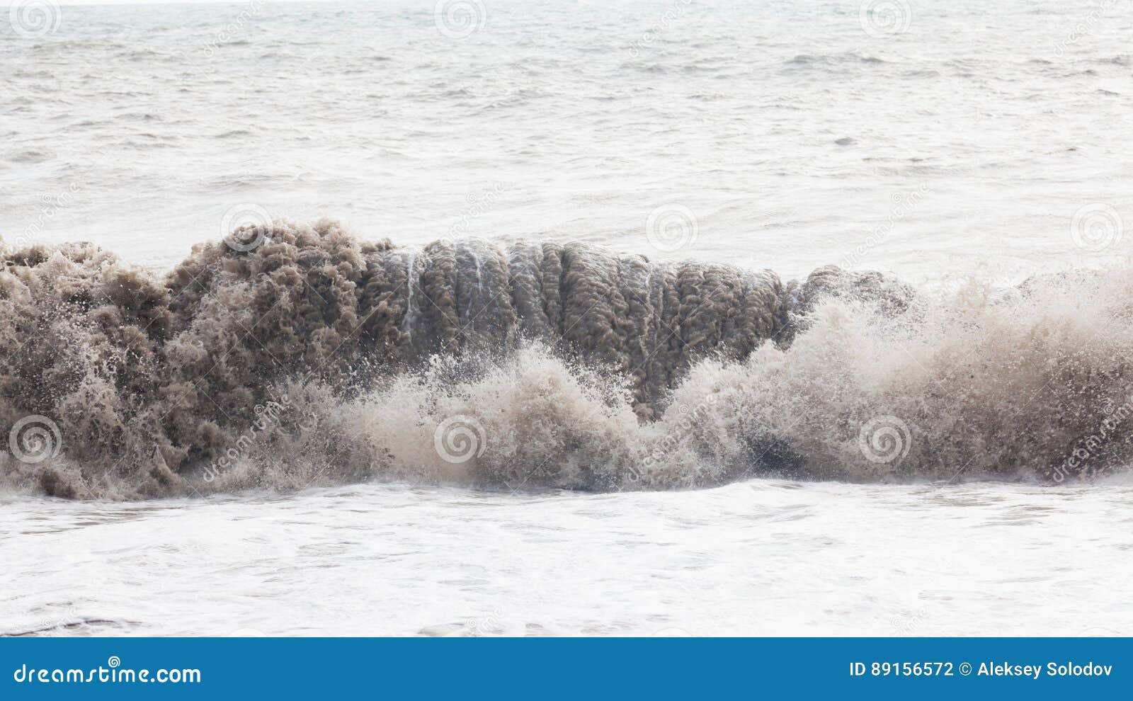 Dirty wave stock photo. Image of scum, nature, surf, beach - 89156572