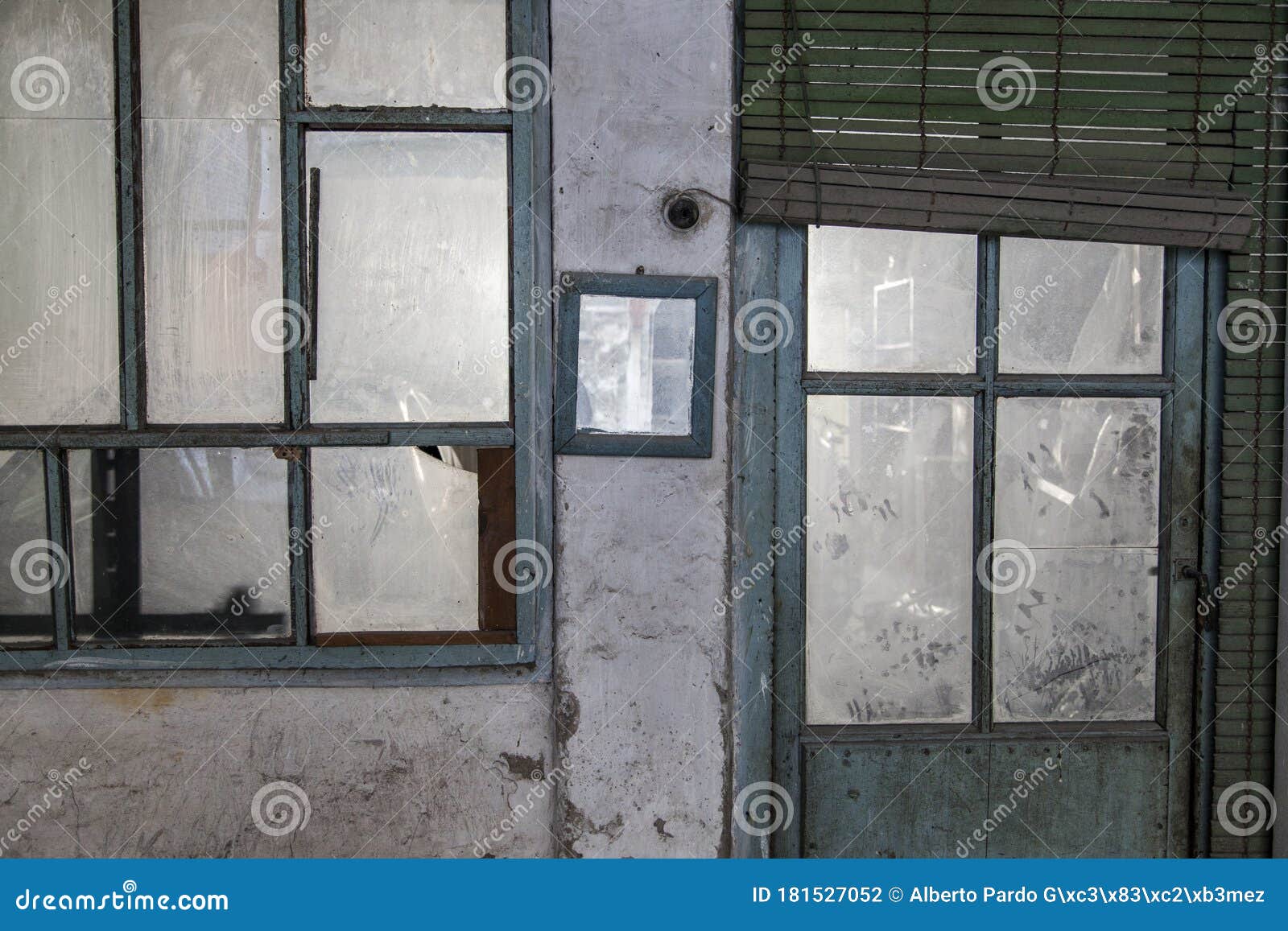 Dirty Windows of Abandoned House Stock Photo - Image of abandoned ...