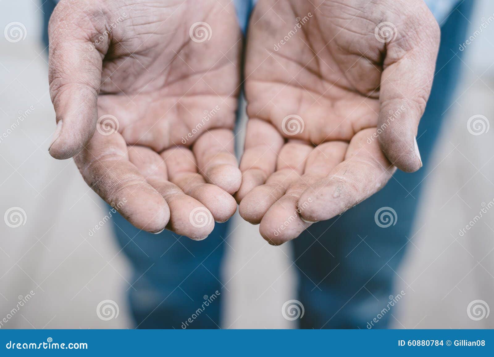Dirty workman s hands stock photo. Image of hard, rural - 60880784