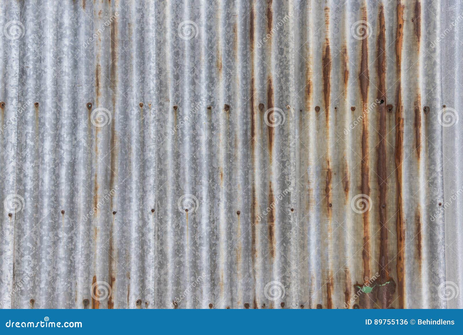 Dirty Zinc Plate Pattern Background. Stock Photo - Image of corrugated ...