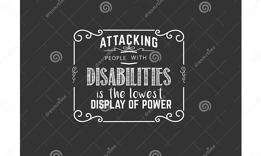 Disabilities Quotes stock vector. Illustration of illness - 82903551