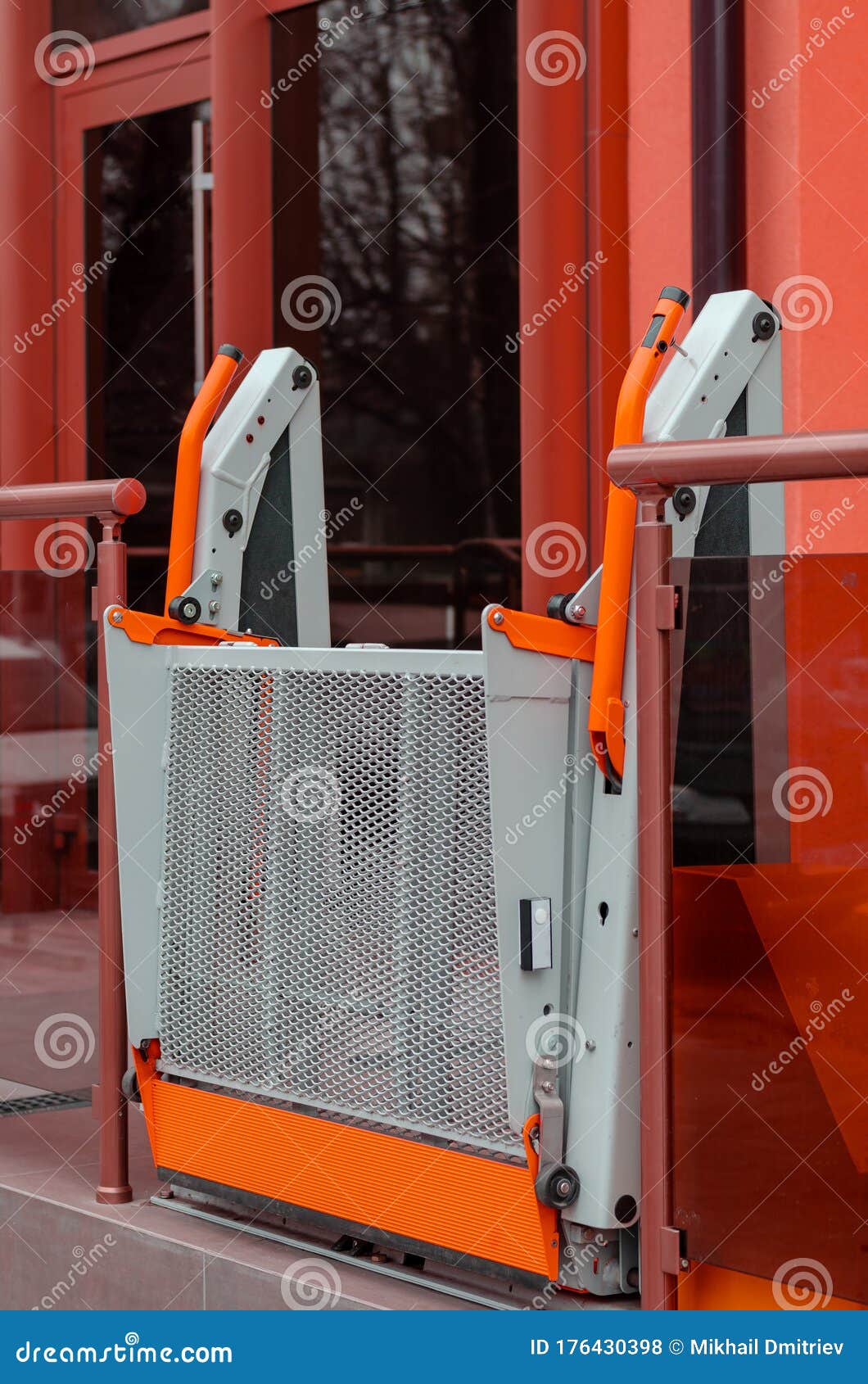 Disability Access Lift stock photo. Image of physical - 176430398
