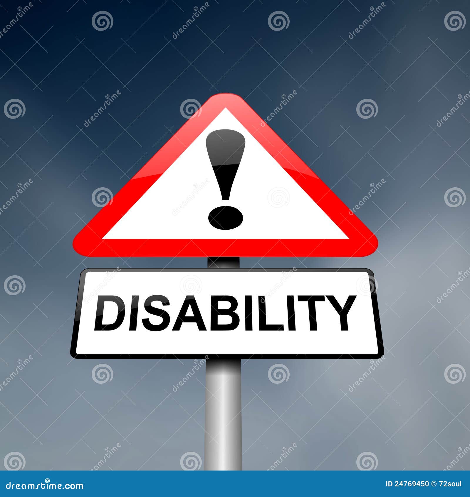 Disability awareness. stock illustration. Illustration of disabilities ...