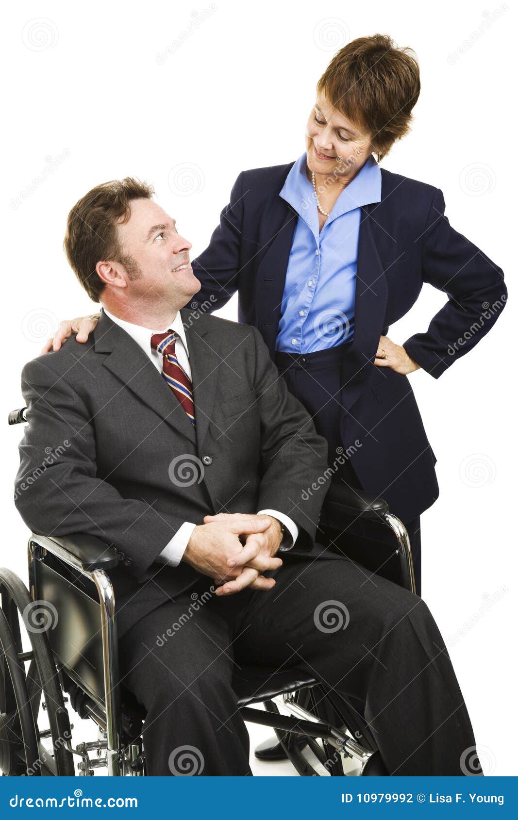 Disability in Business stock photo. Image of impairment - 10979992