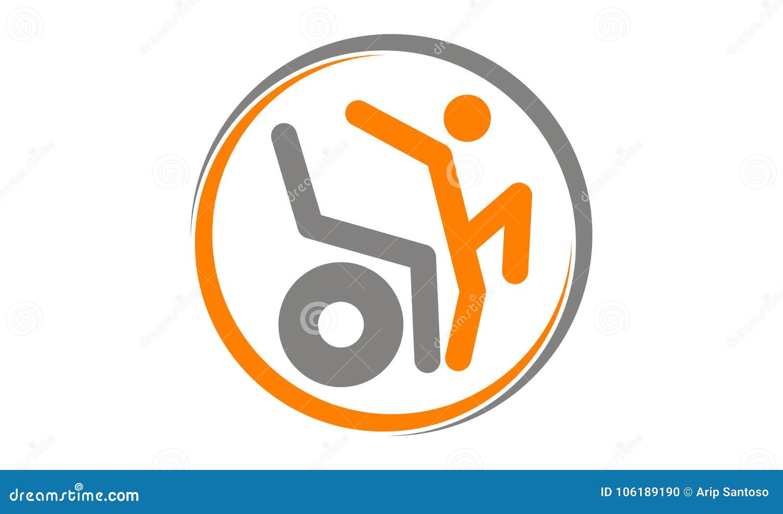 Disability Care Logo Design Template Stock Vector - Illustration of ...