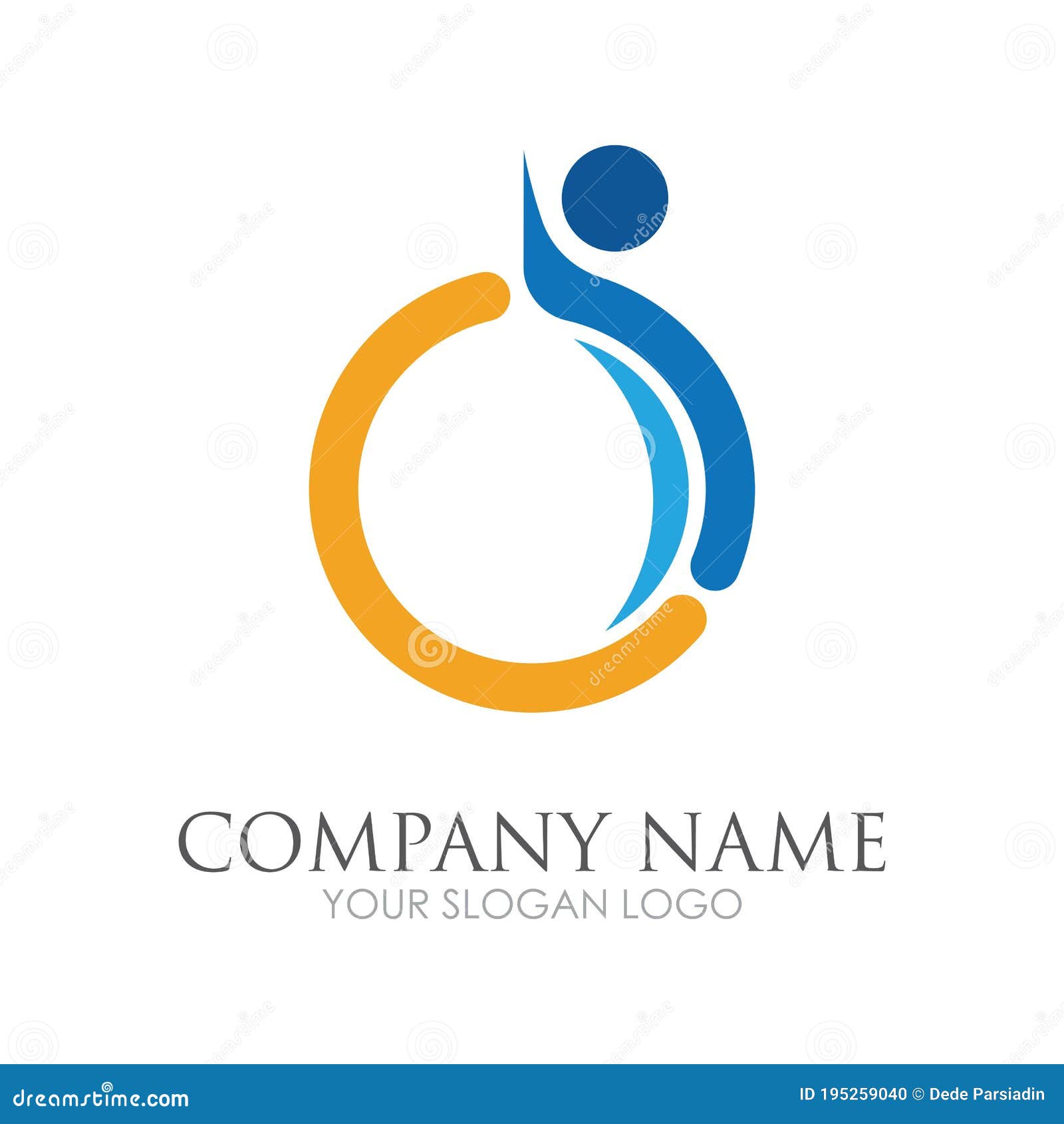 Disability Logo Vector Illustration Design Template - Vector Stock ...