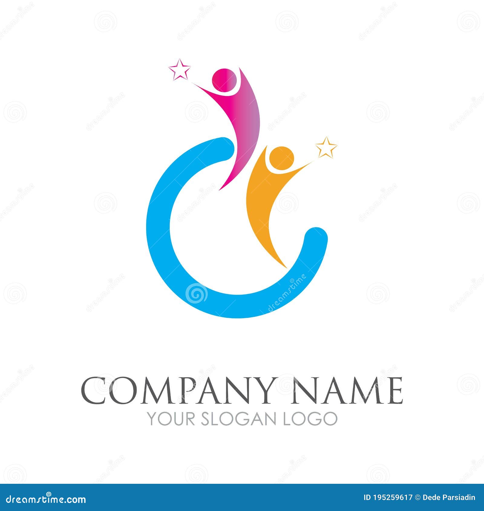 Disability Logo Vector Illustration Design Template - Vector Stock ...