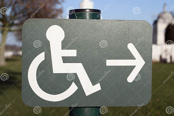 Disability sign stock photo. Image of disabled, safety - 22327430