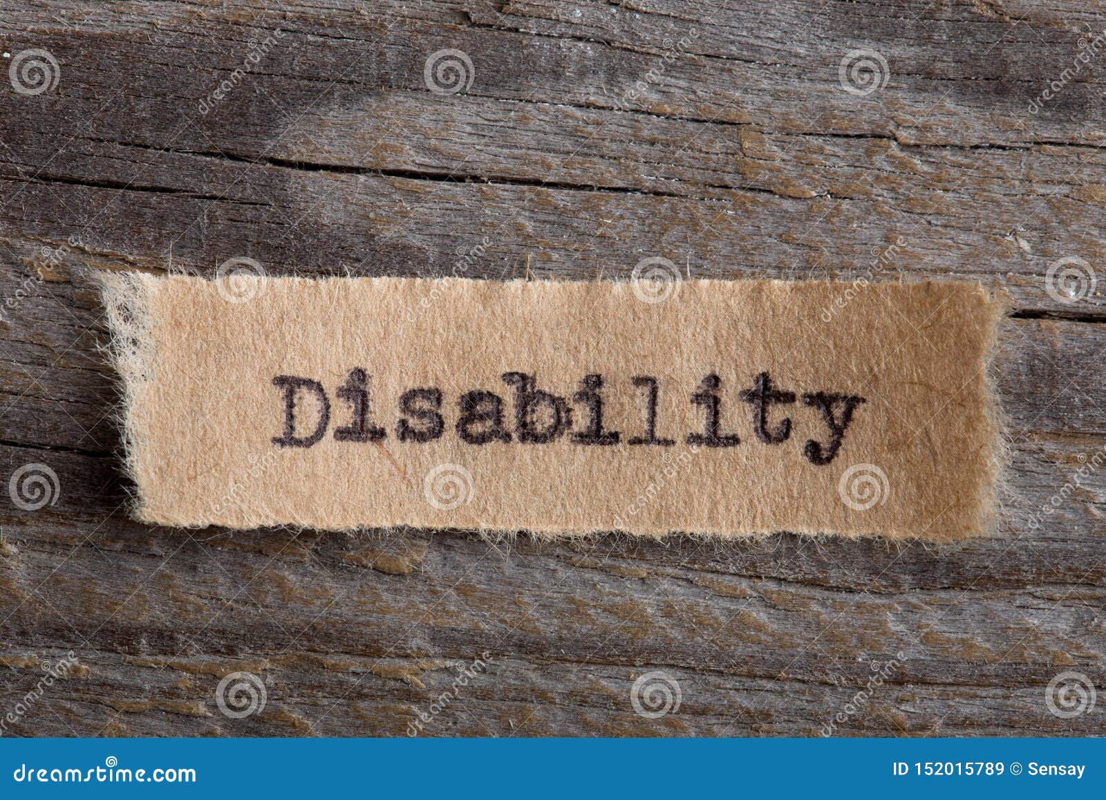 Disability Typed Word, Motivation Concept Stock Image - Image of ...