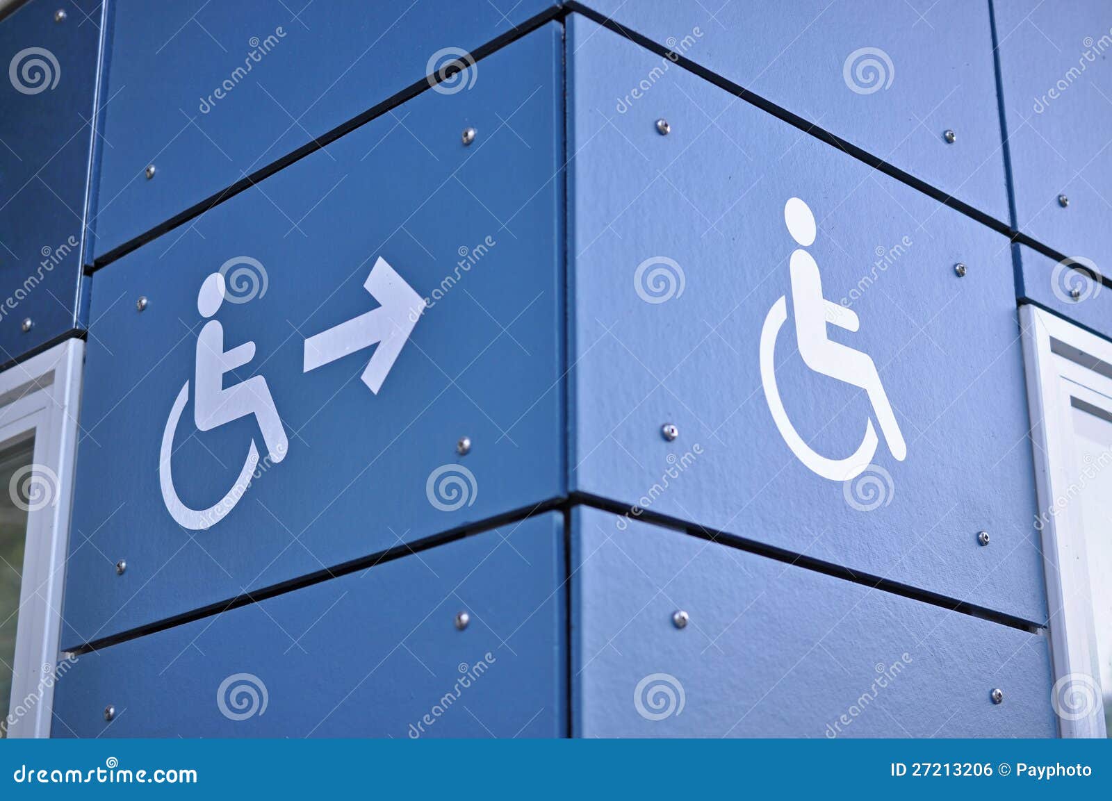 Disable access sign stock photo. Image of access, wall - 27213206