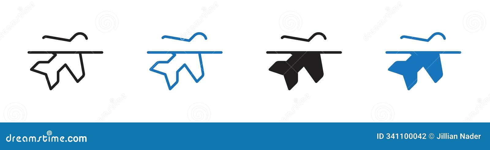 Linear Disable Icon From Airport Terminal Outline Collection. Thin Line ...