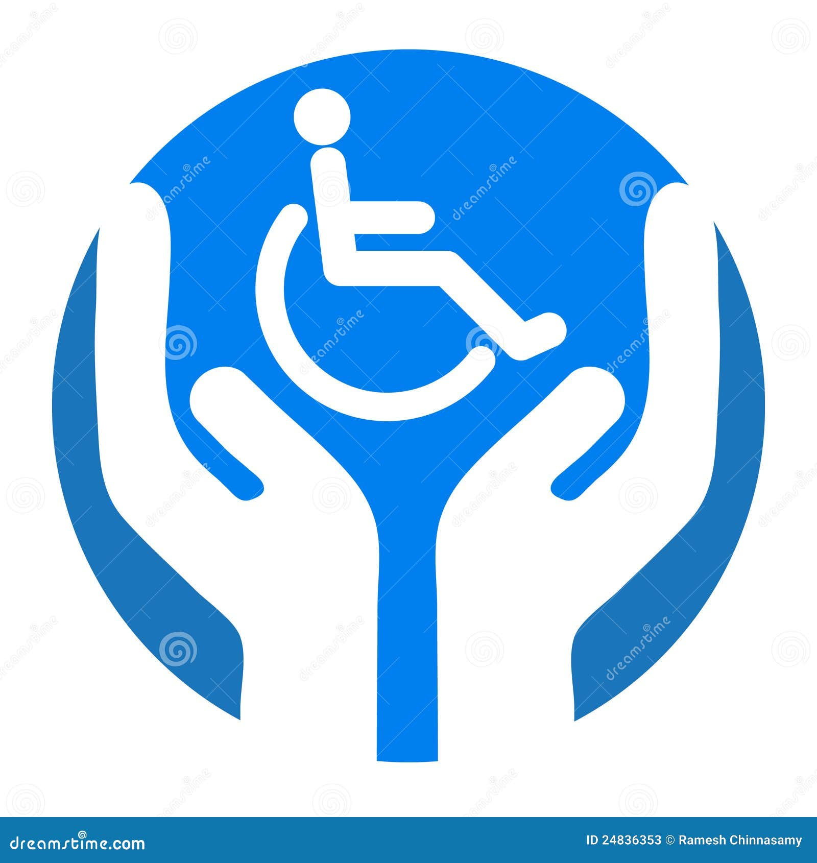 Disable care stock vector. Illustration of accessibility - 24836353 Disable care stock vector. Illustration of accessibility - 24836353