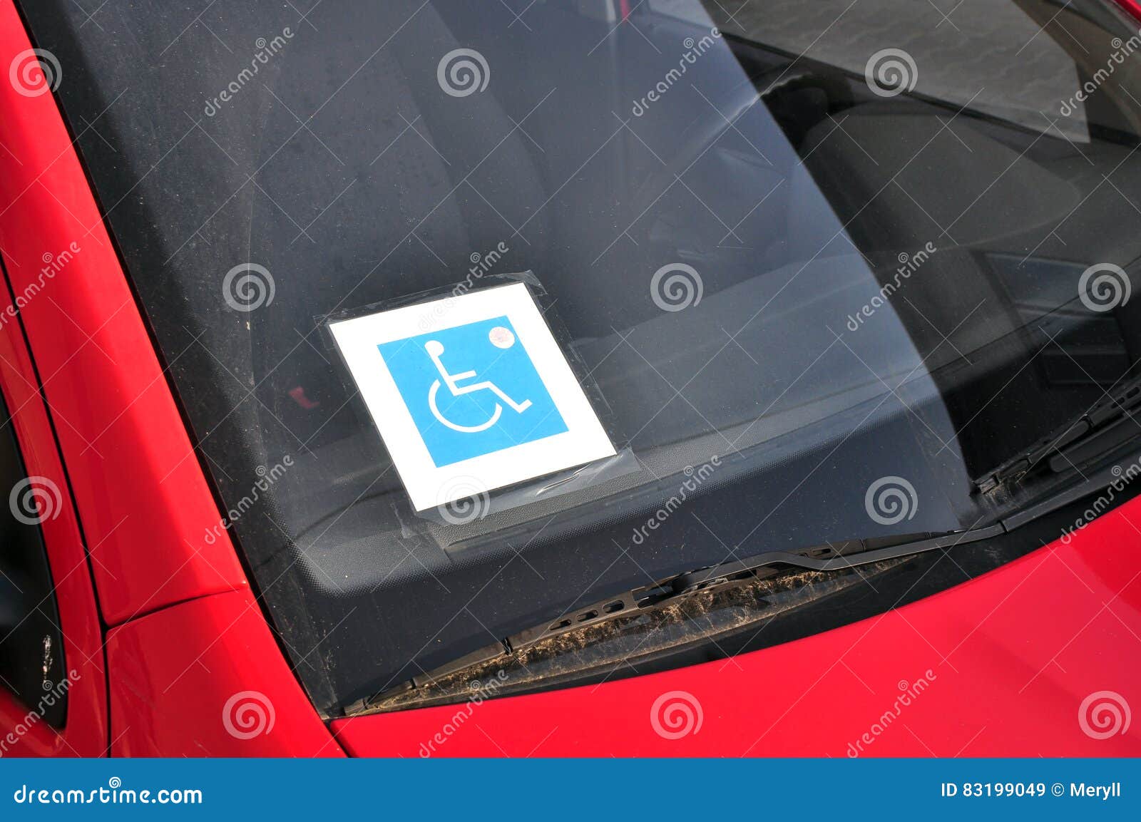 Disable driver sign stock image. Image of handicap, driver - 83199049