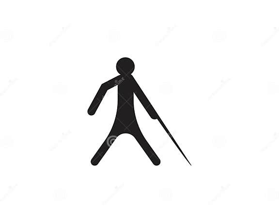 Disable Icon and Symbol Logo Template Vector Stock Illustration ...