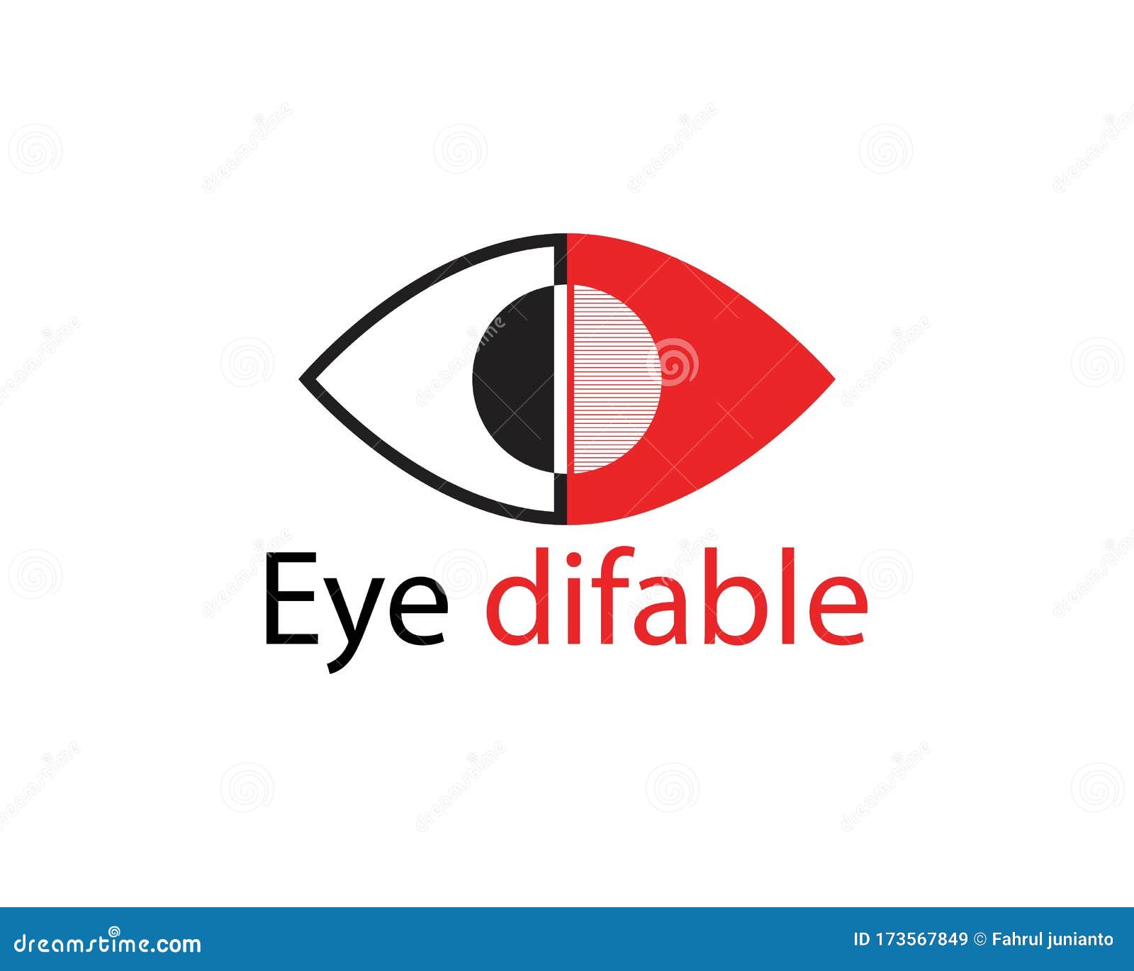 Disable Icon and Symbol Logo Template Vector Stock Illustration ...