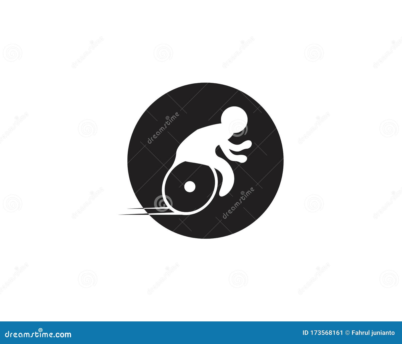 Disable Icon and Symbol Logo Template Vector Stock Illustration ...