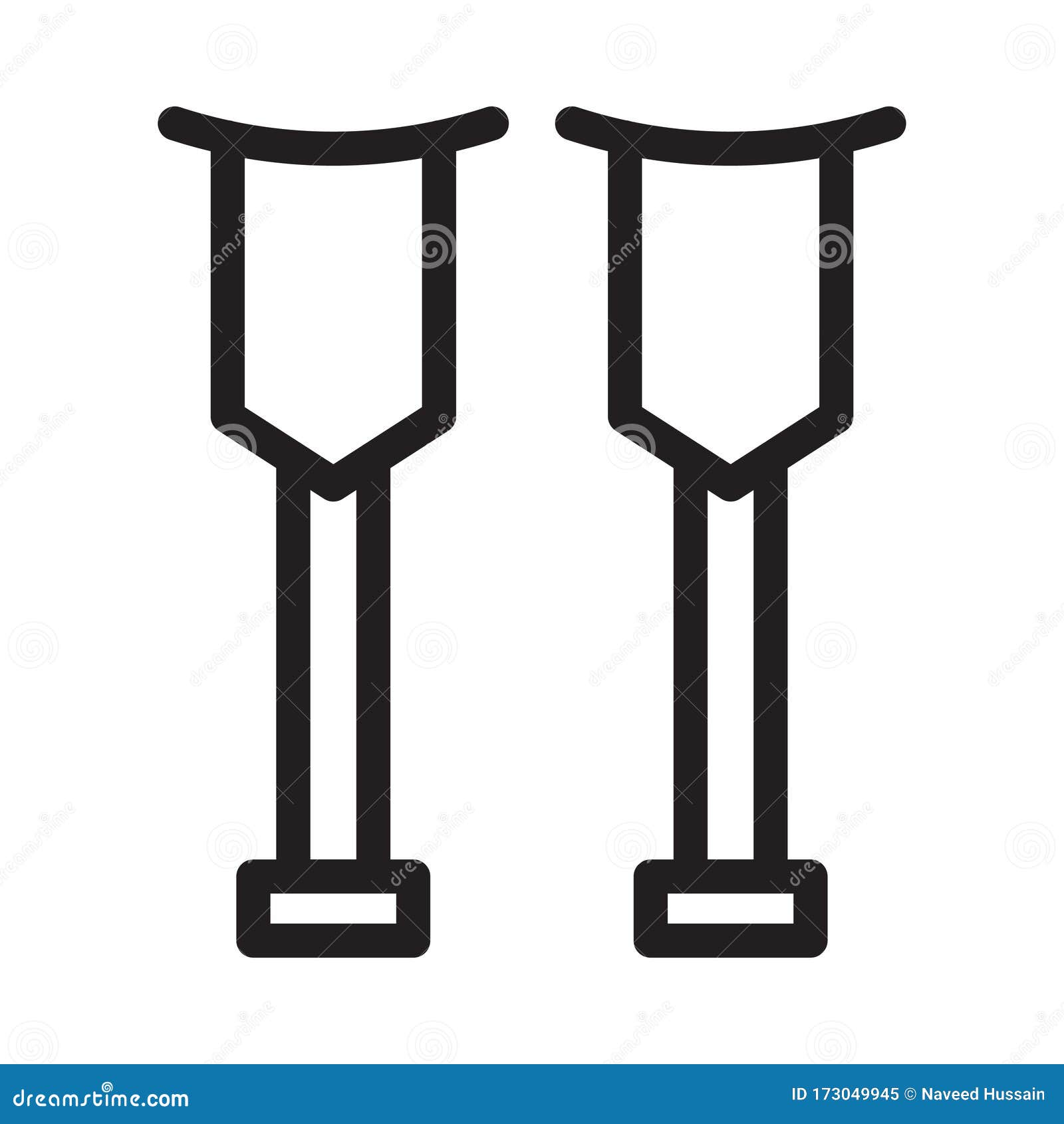 Disable Vector Thin Line Icon Stock Vector - Illustration of desktop ...