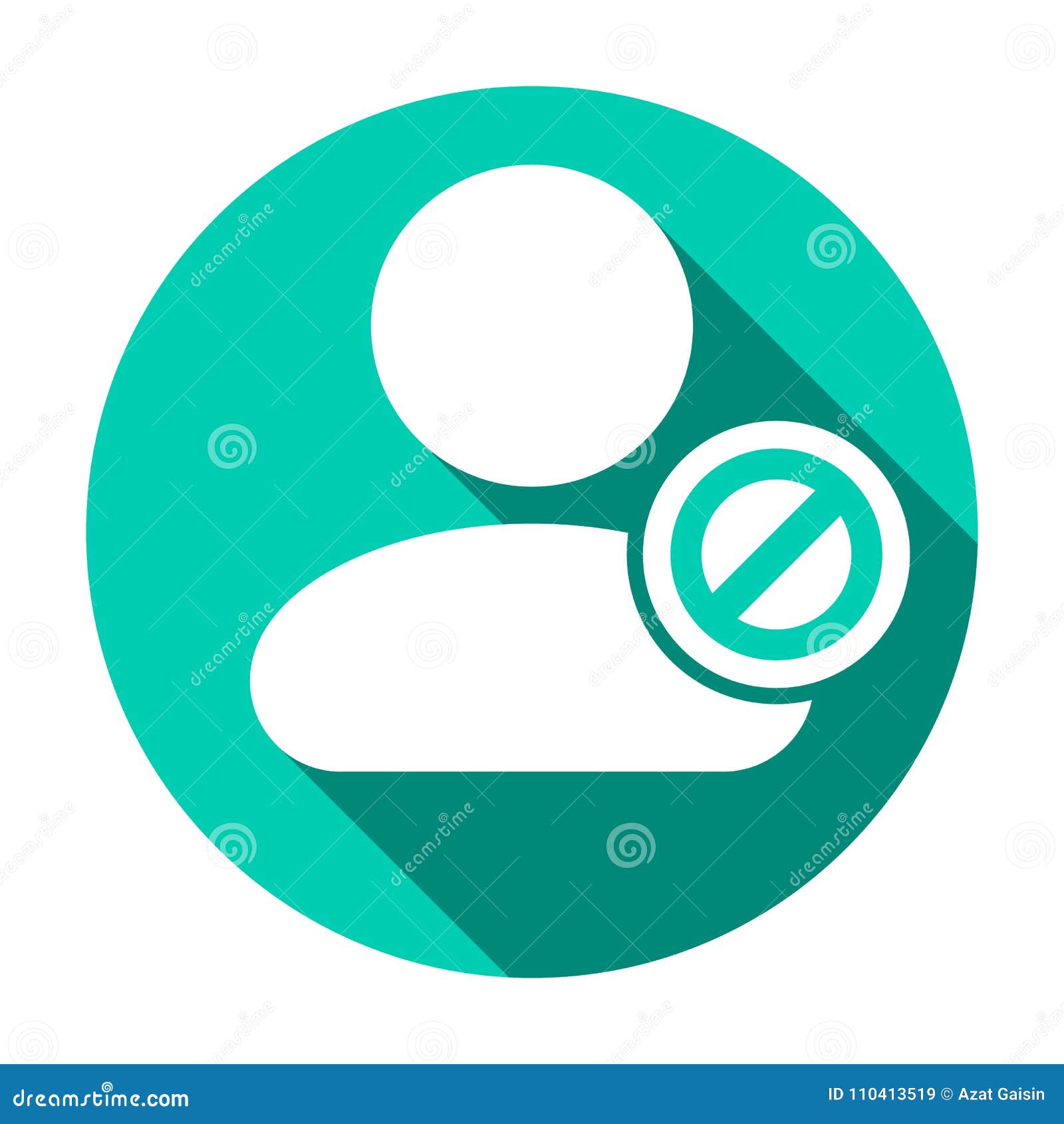 Disable people user icon stock vector. Illustration of human - 110413519